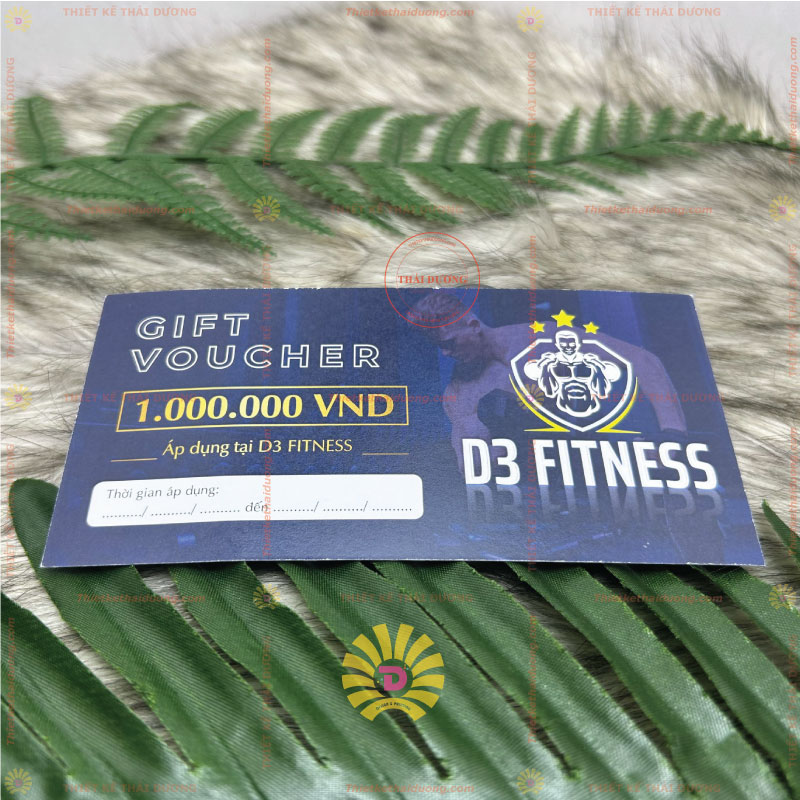 phiếu quà tặng - Voucher - Thiết Kế Thái Dương
